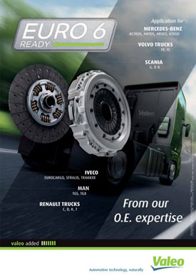 Valeo builds Euro 6 clutch CV range - Commercial Vehicle Workshop News