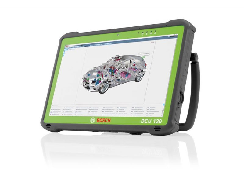 Bosch launches new DCU 120 diagnostic tablet - Autotrade.ie