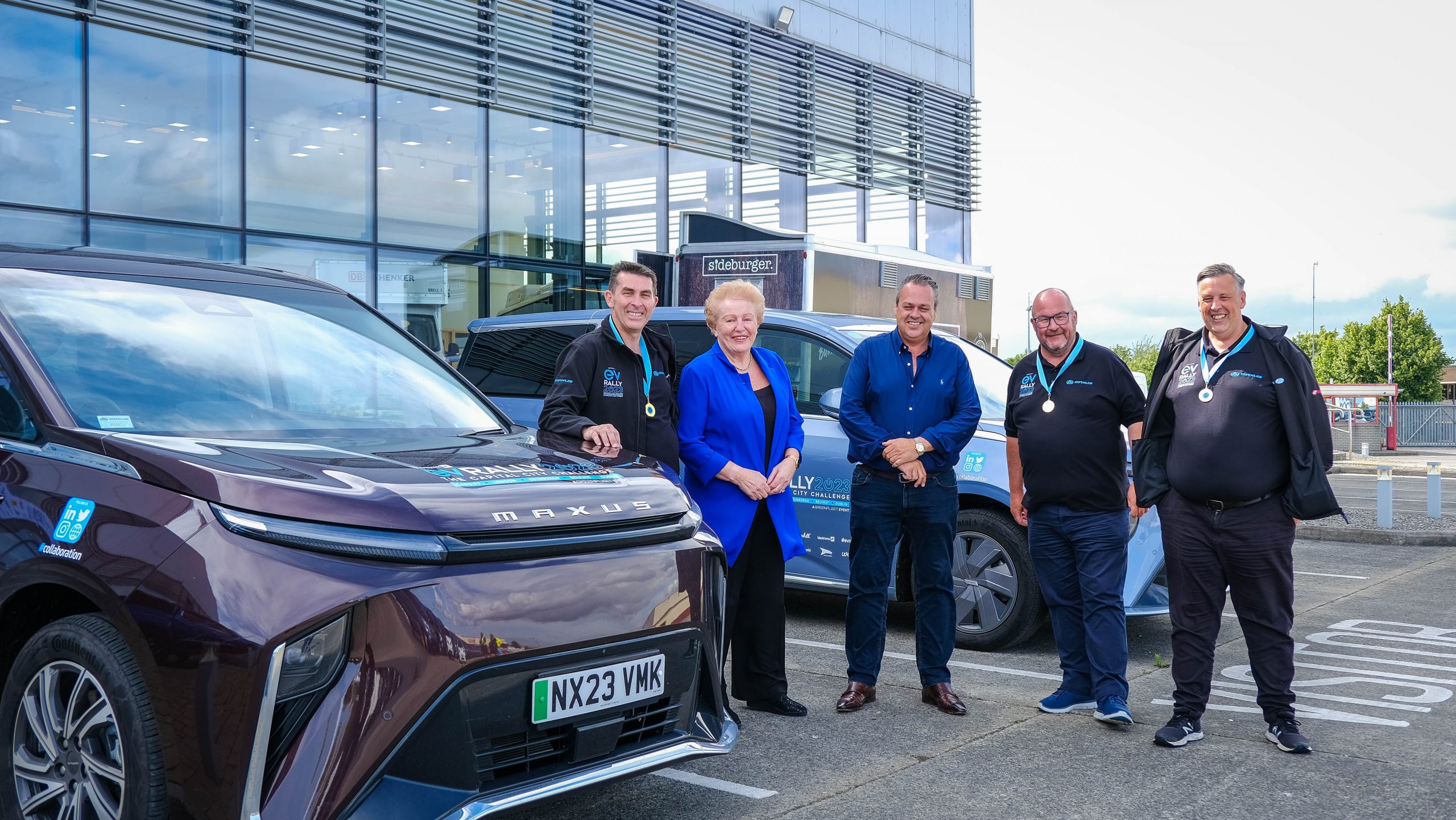 Harris Maxus welcomes EV Rally to Dublin - Autotrade.ie