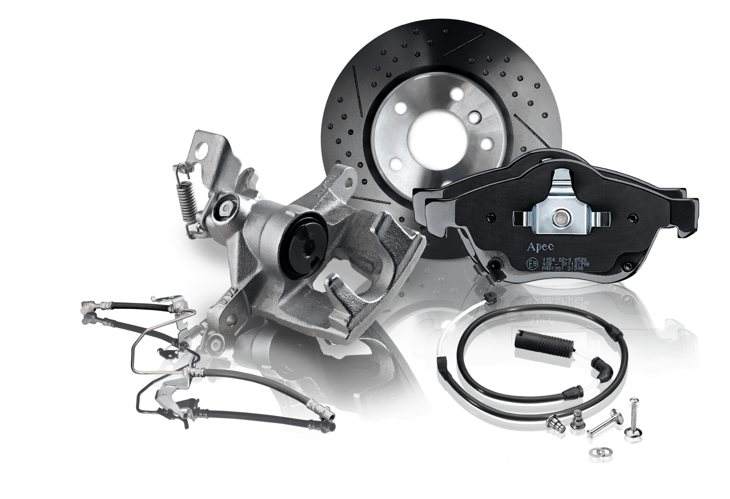 Apec Red braking line expanded with 64 new components - factorfocus.ie